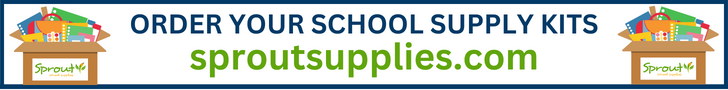 School Supply Kit Sale | Sale Banner Ads | Sprout School Supplies